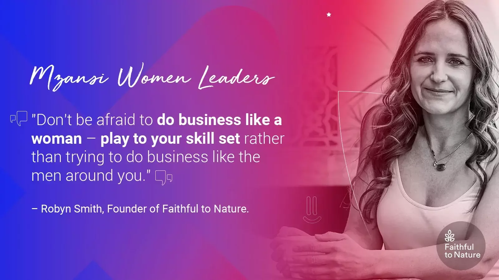Interview with Robyn Smith, Founder of Faithful to Nature: Hellopeter ...