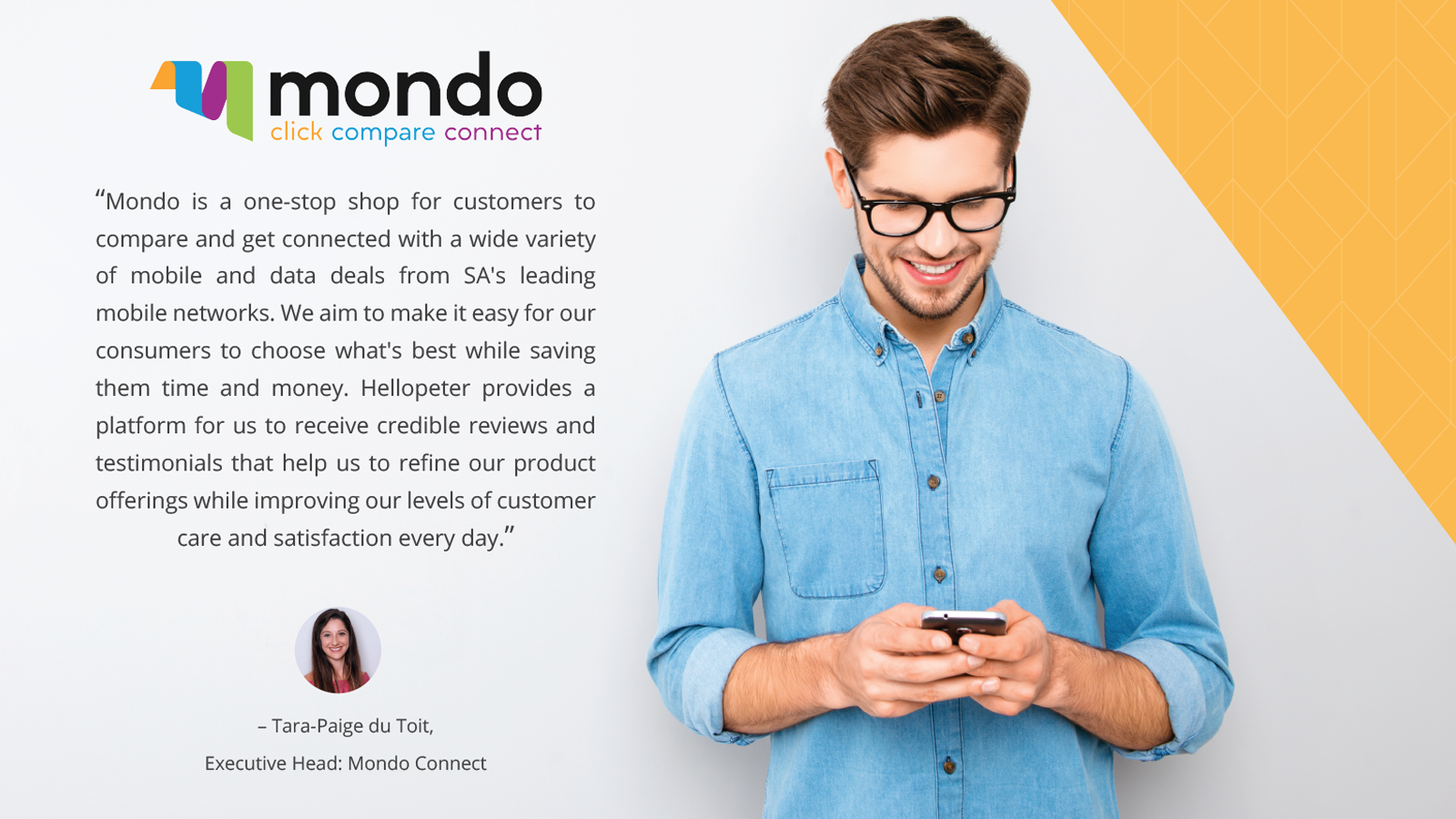 How Mondo uses Hellopeter to improve on every customer touchpoint