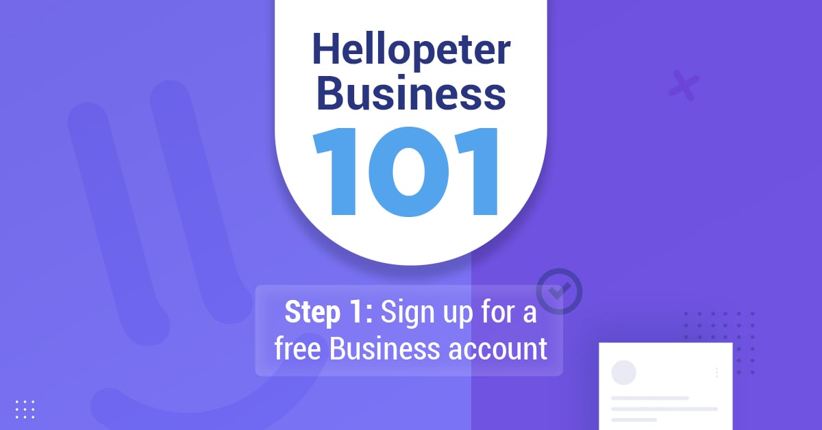Step-by-step for managing your Hellopeter Business profile
